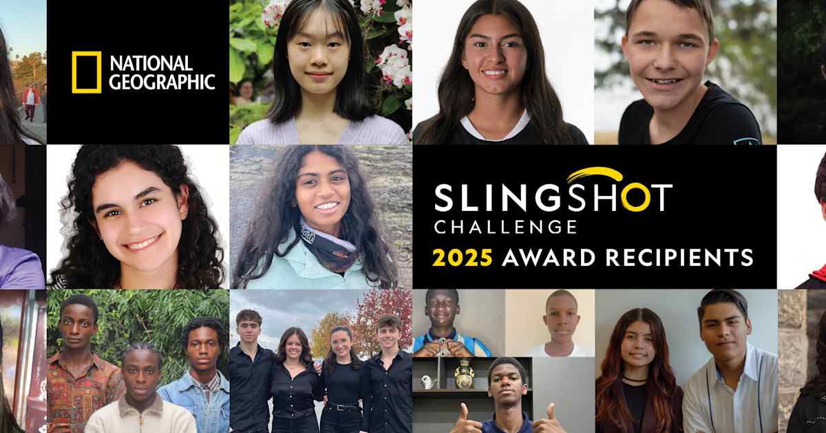 Young Innovators Tackling Conservation Issues: Announcing the 2025 Global Slingshot Challenge ...